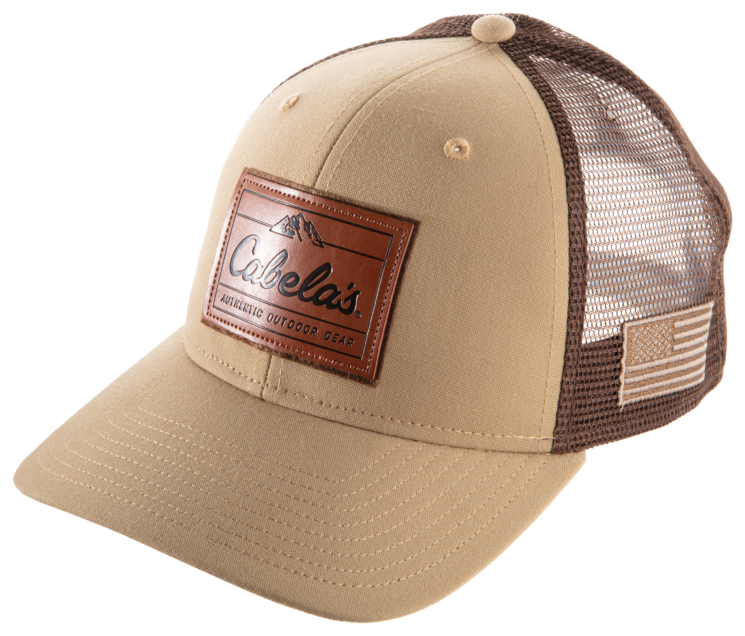 Cabela's Leather Patch Mesh-Back Cap | Cabela's